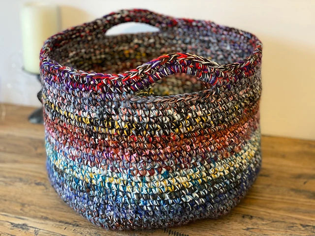 Crochet a Scrappy Basket with Sharilyn Ross | Thurs. Jul 30, Aug. 6 ...