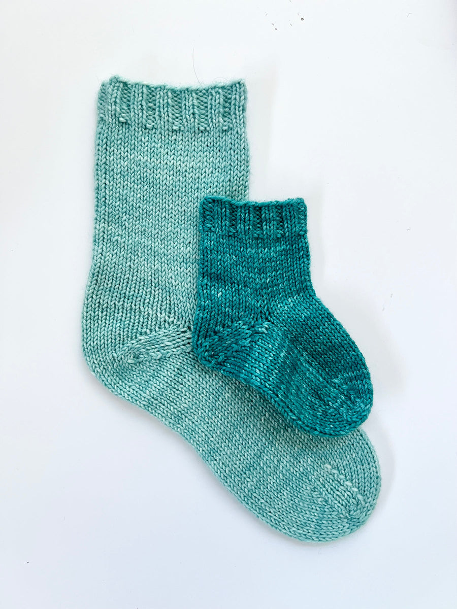 Pacific Knit Co. | Base Doodle Pattern | Top-Down Socks (DK) – Lift ...