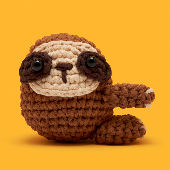 The Woobles | Sam the Sloth Crochet Kit – Lift Bridge Yarns
