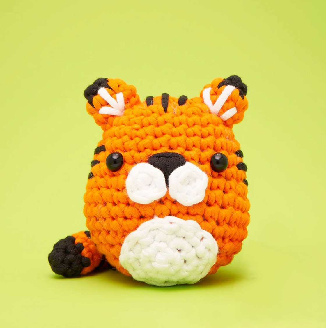 The Woobles | Tanya the Tiger Beginner Crochet Kit – Lift Bridge Yarns