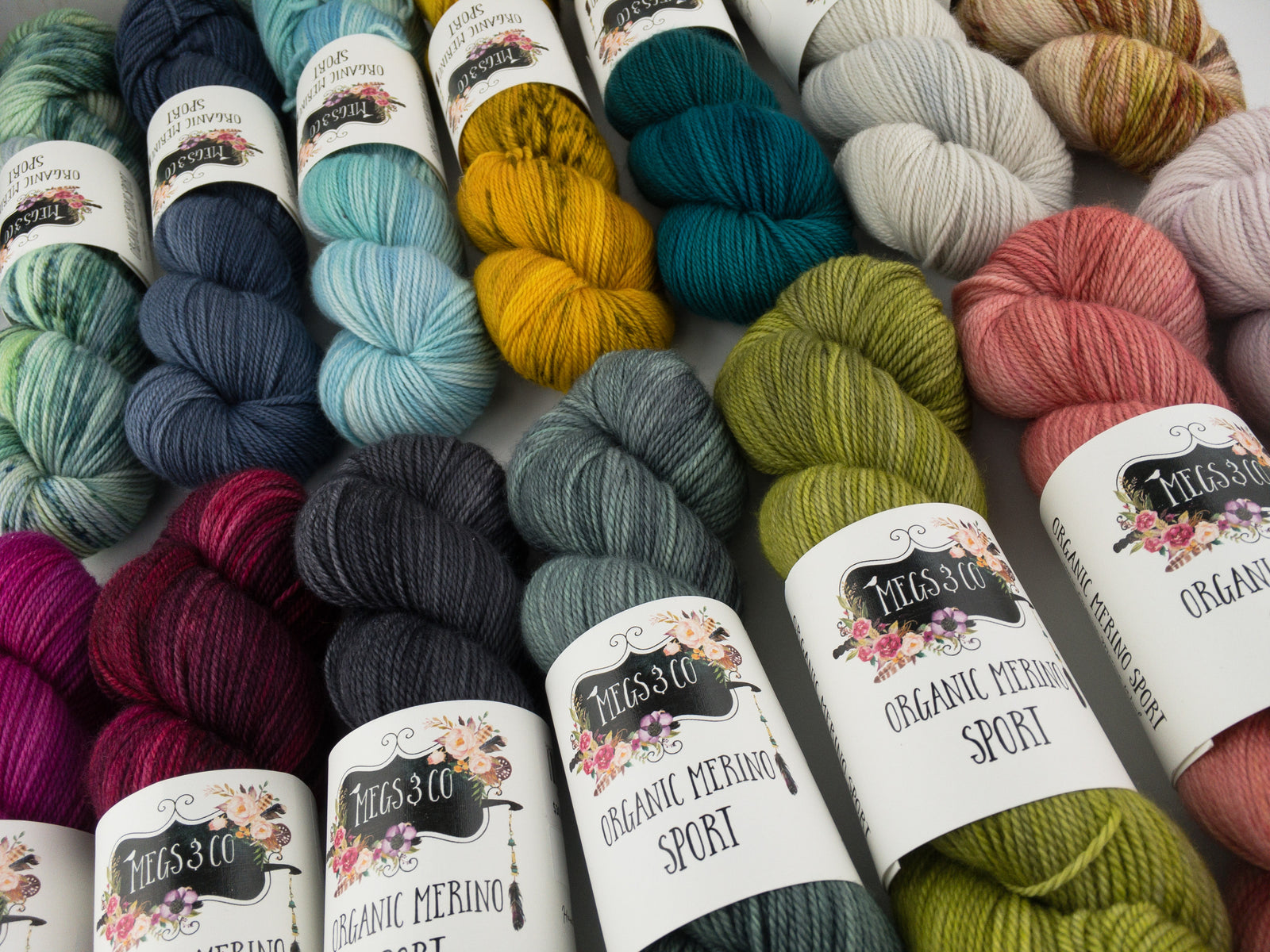 Megs & Co. | Organic Merino Sport – Lift Bridge Yarns